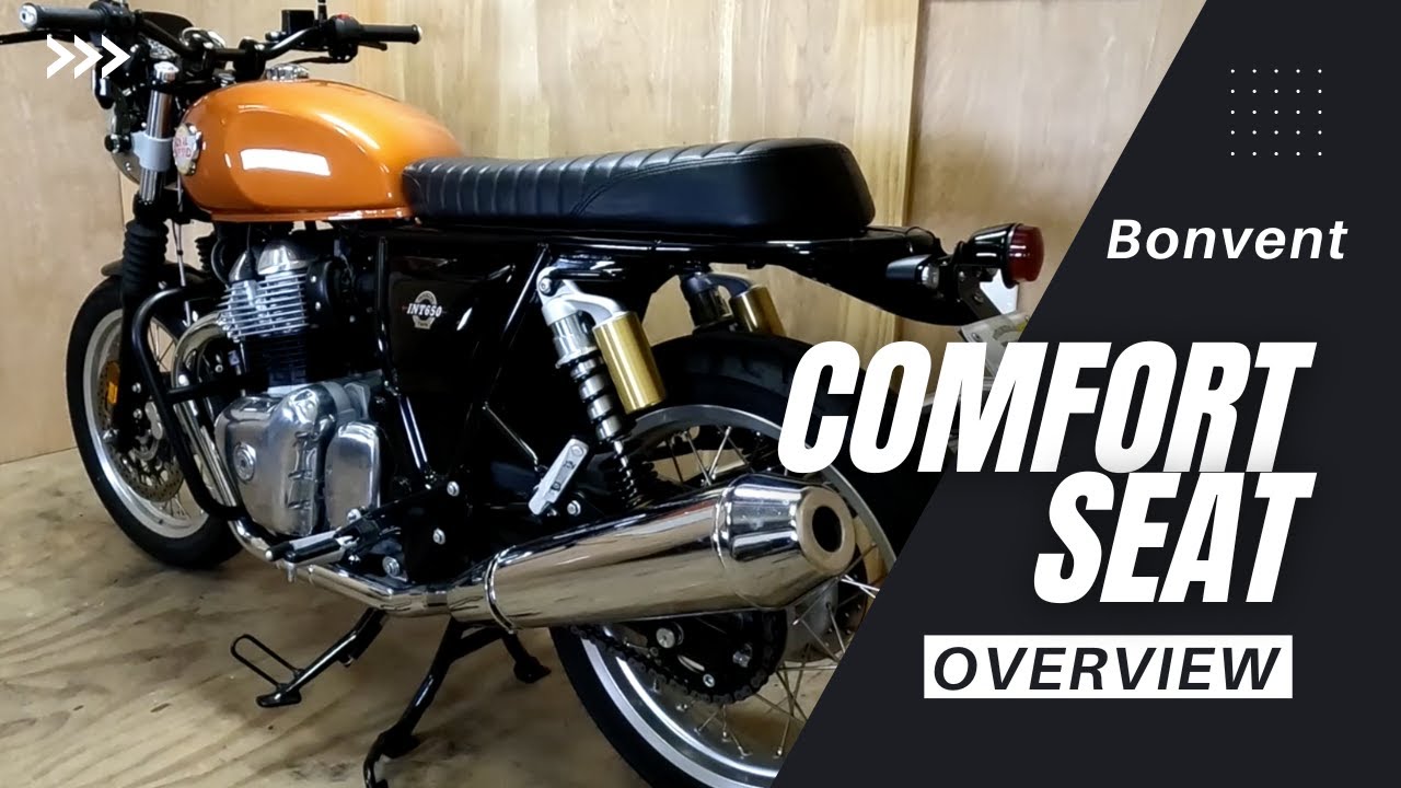 Royal Enfield Interceptor 650 - Comfort Seat - Scrambler Build - YouTube