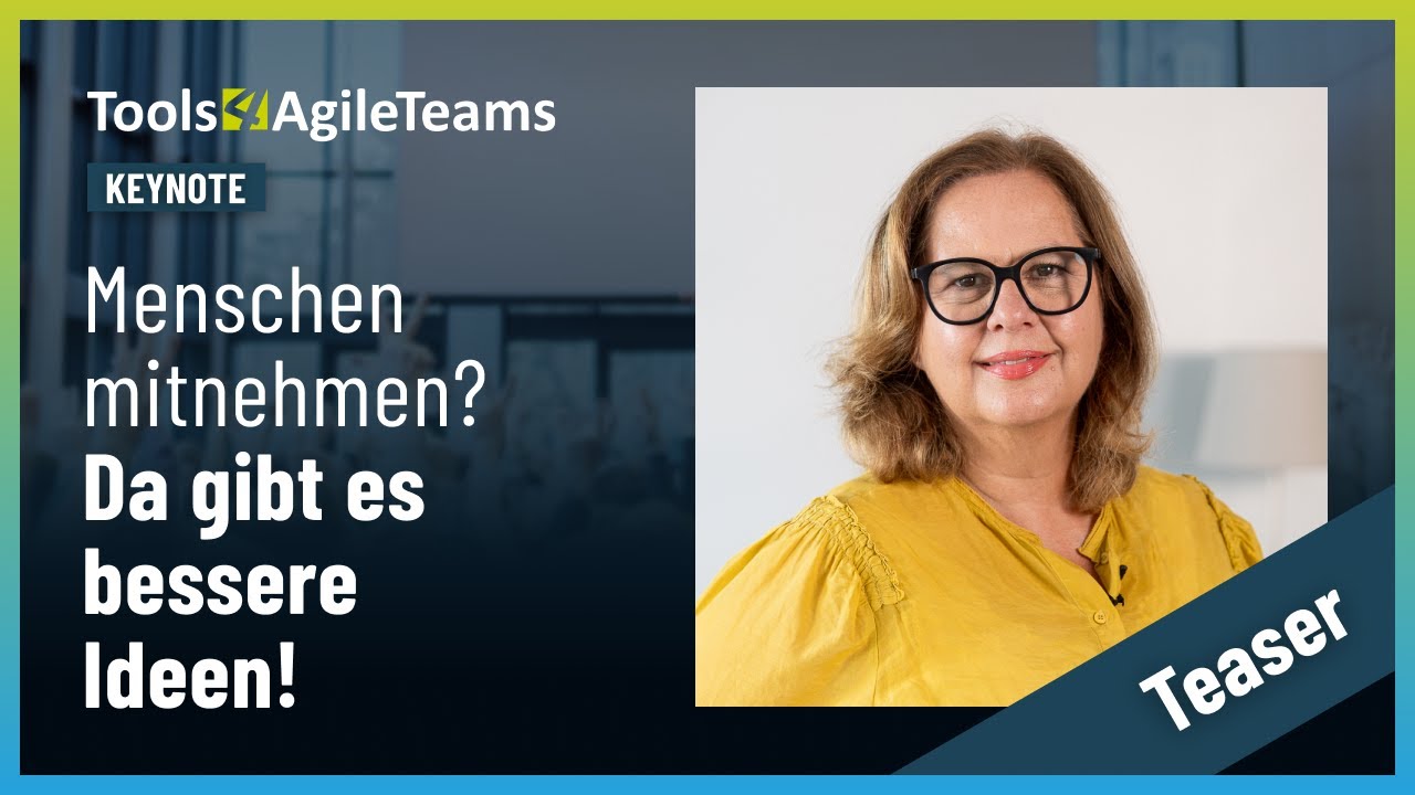 Keynote Speaker Jule Jankowski Teaser Tools4AgileTeams 2024 - YouTube