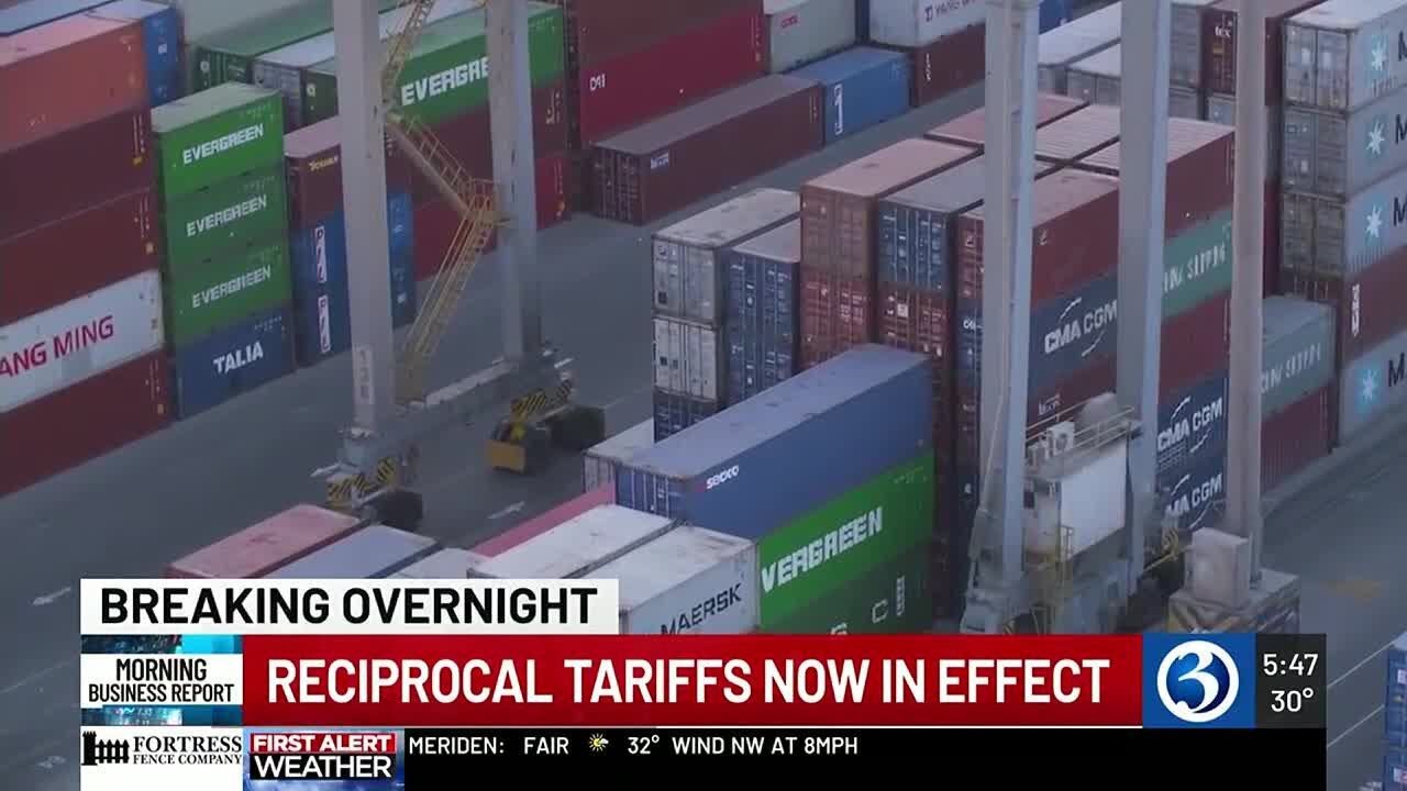 MORNING BUSINESS REPORT: Trump Tariffs Take Effect; Easter Spending Set ...