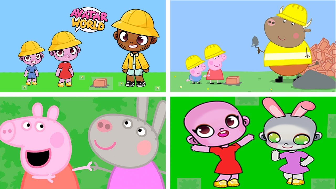 Peppa Pig Delphine Burro Irmao