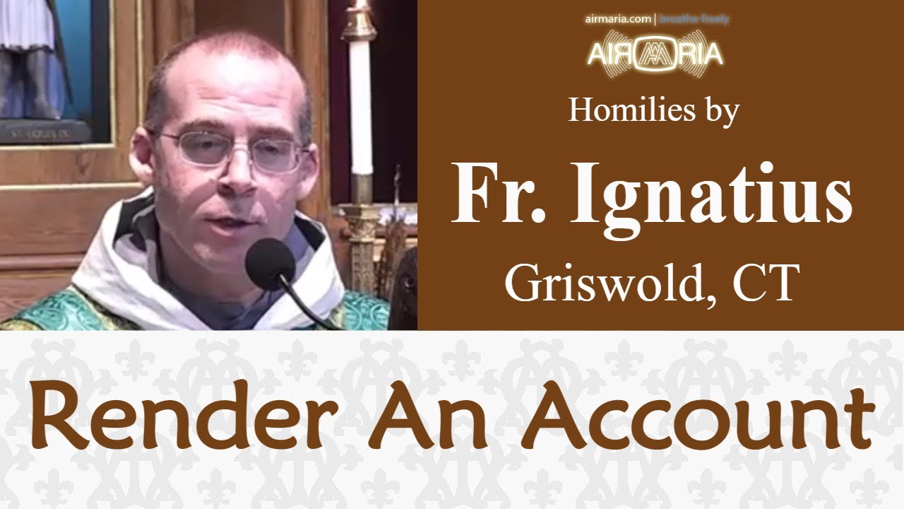 All from God - Sep 18 - Homily - Fr Ignatius - YouTube