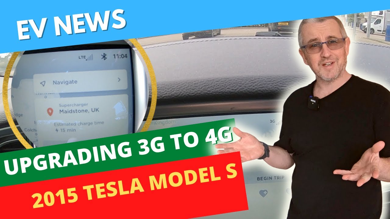 Tesla 4G Upgrade From 3G On My Model S 2015 - YouTube