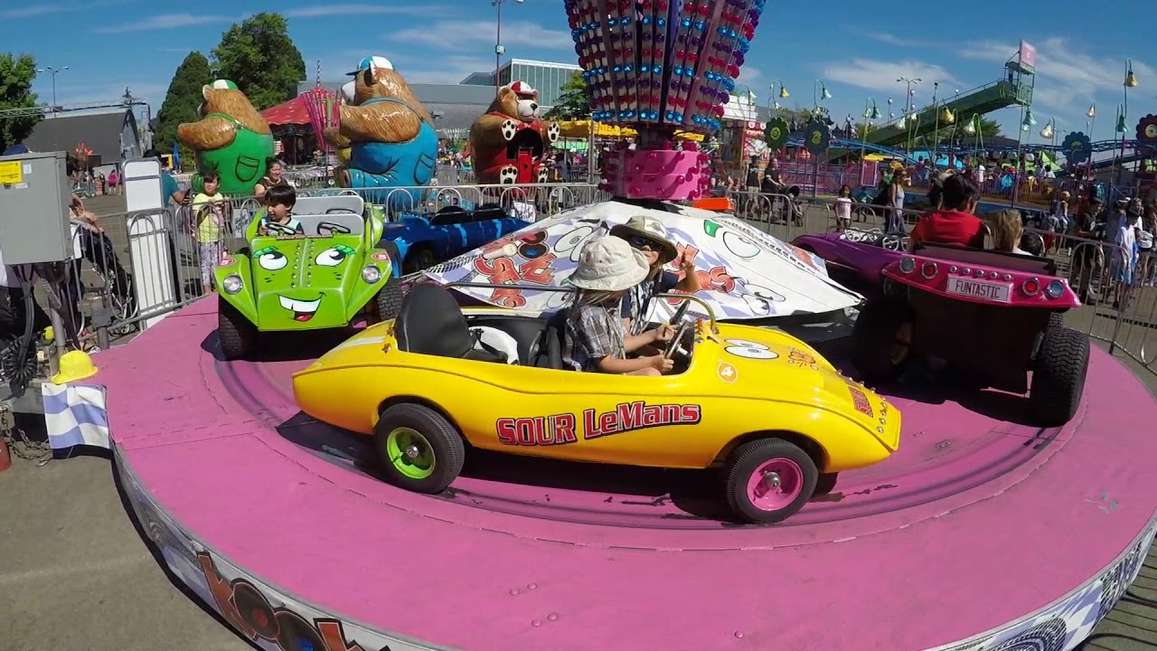 Lane County Fair, Eugene Oregon 2018 FraZier BoyZ' Carnival Ride - YouTube