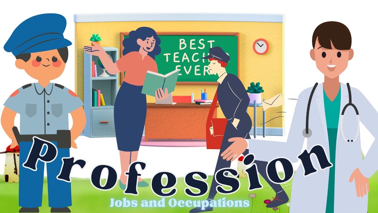 Learn Jobs and Occupations | Profession learn for kids #kidsvideo # ...