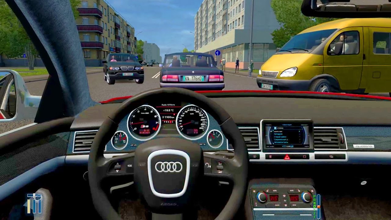 City Car Driving - Audi S8 V10 | Normal Driving - YouTube