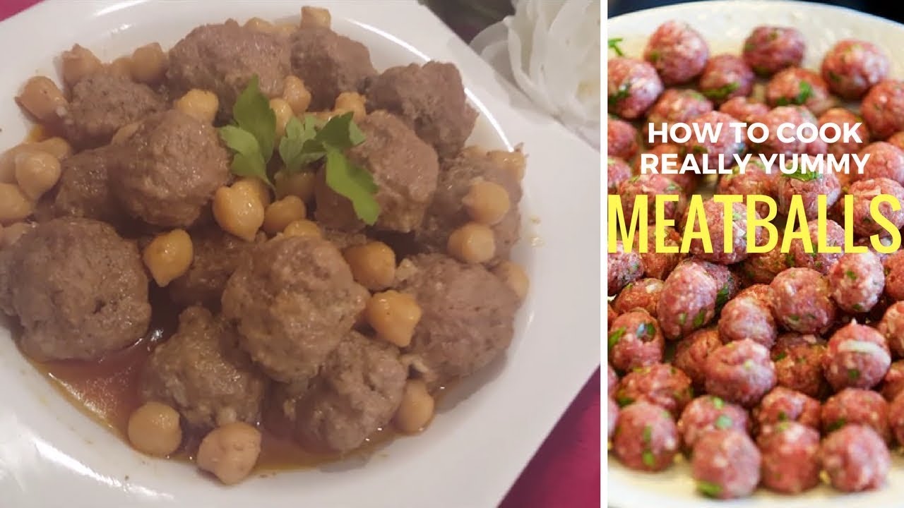 Algerien mtewem with meatball/مثوم جزائرباللحم المفروم/mtewem algerien ...