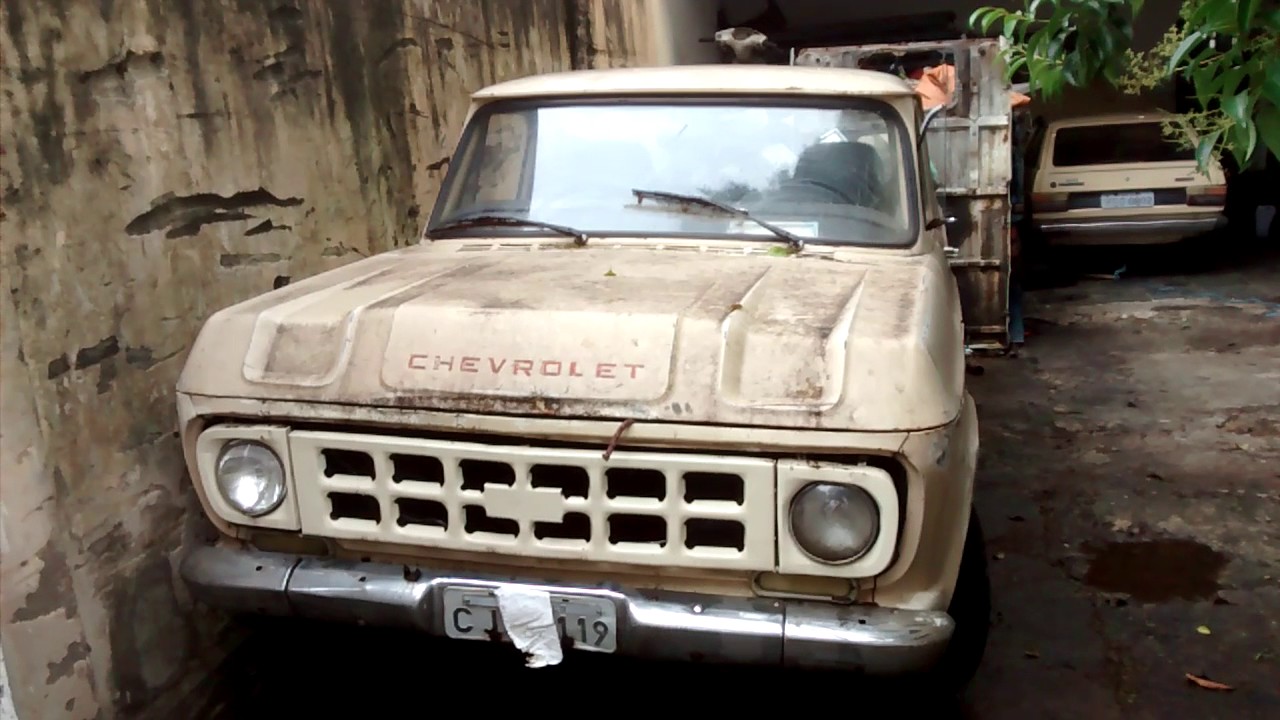 Chevrolet d10 1979 diesel - YouTube
