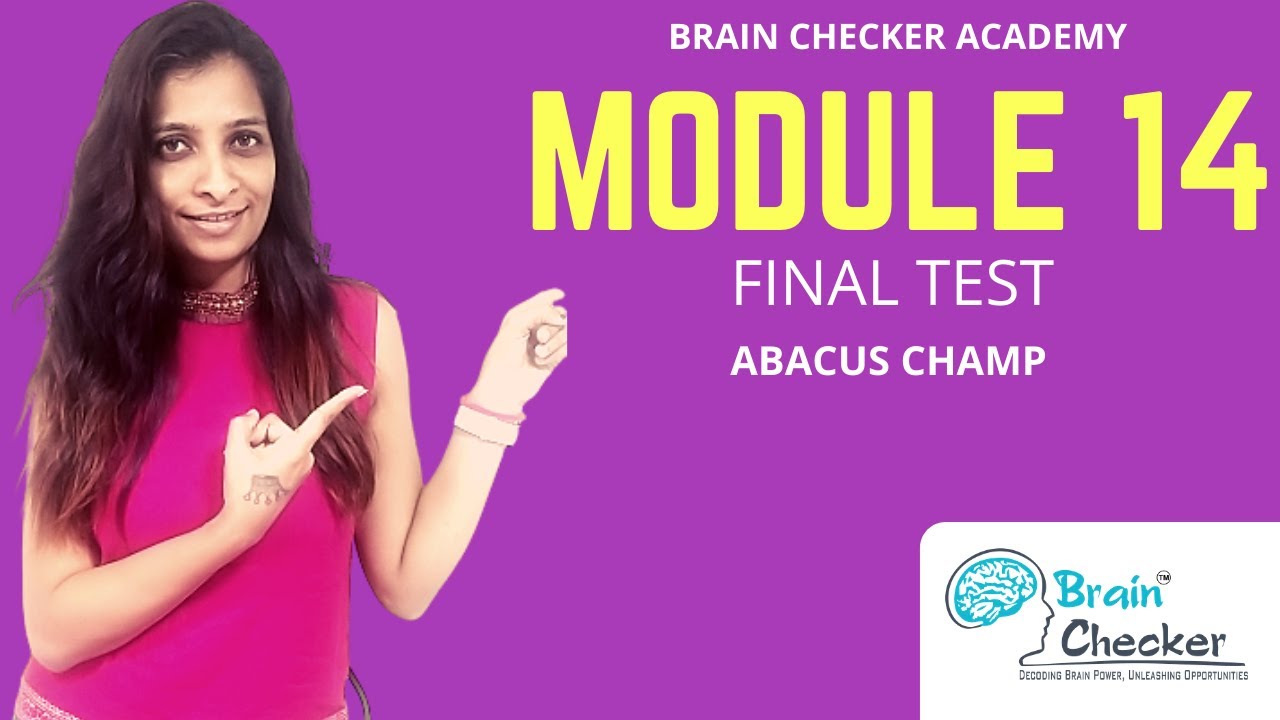 Module-14 | Video-40: Abacus Big Brother Formulae Test Video [Soroban ...