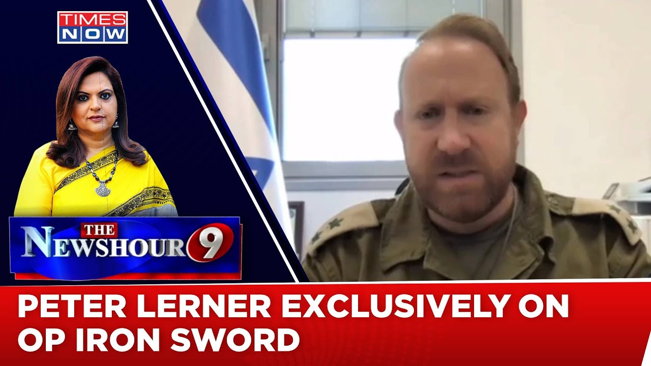 Senior IDF Spokesperson Peter Lerner Exclusive On Israel's Operation ...
