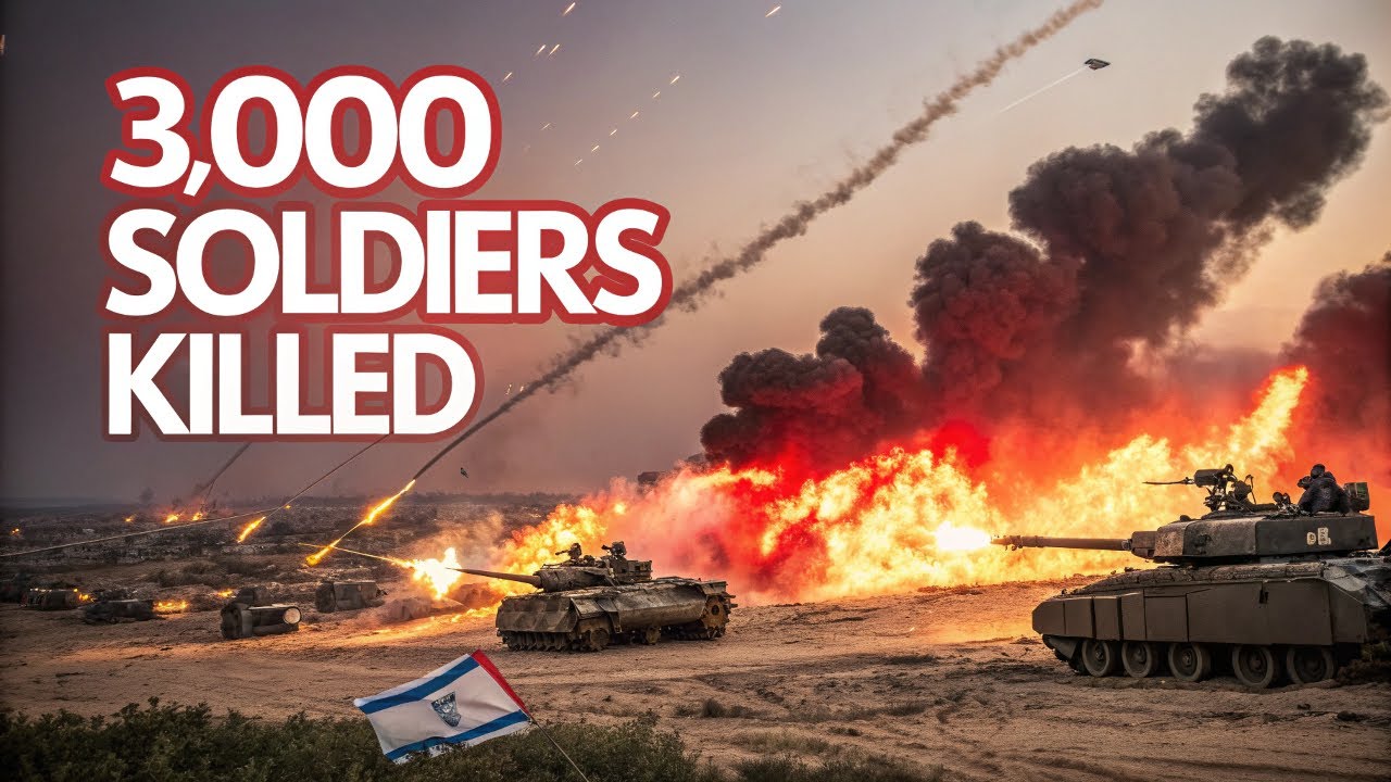 Middle East Shockwave: 3,000 Israeli Soldiers Lost in Attack - YouTube