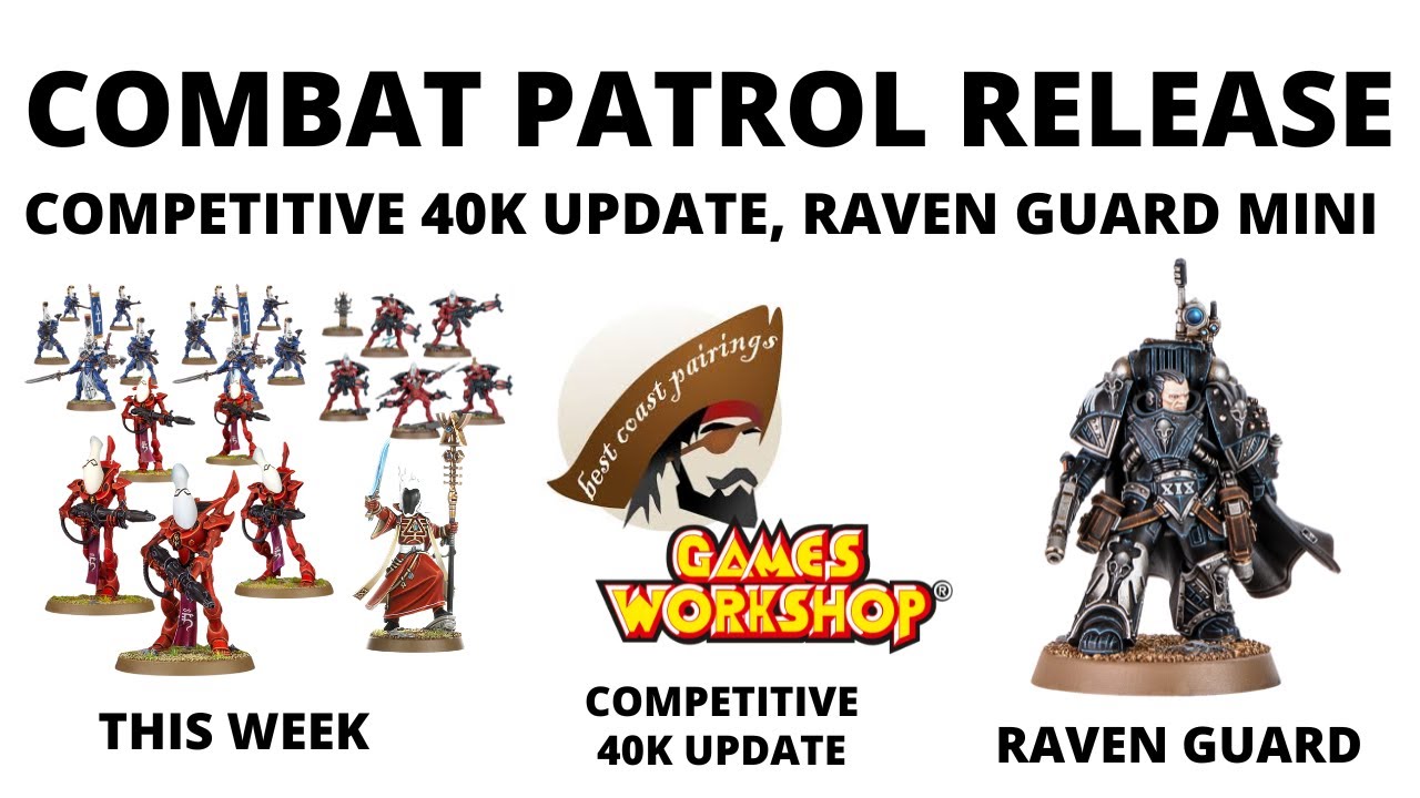 Combat Patrol Release, Competitive 40K Update, New Raven Guard + More ...