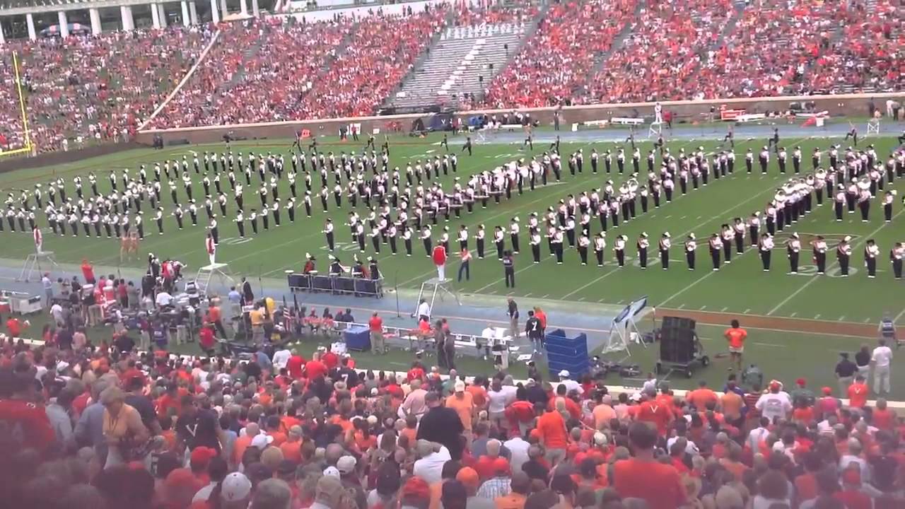 UVa Cavalier Marching Band - September 1, 2012 - YouTube