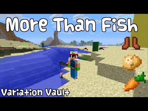 Minecraft Bukkit Plugin - More Than Fish - Fish for custom items! - YouTube