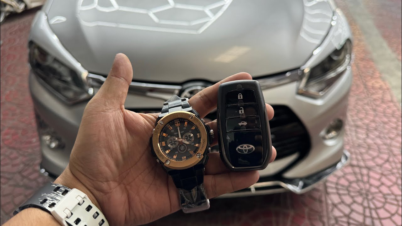 Remote start your Toyota wigo - YouTube