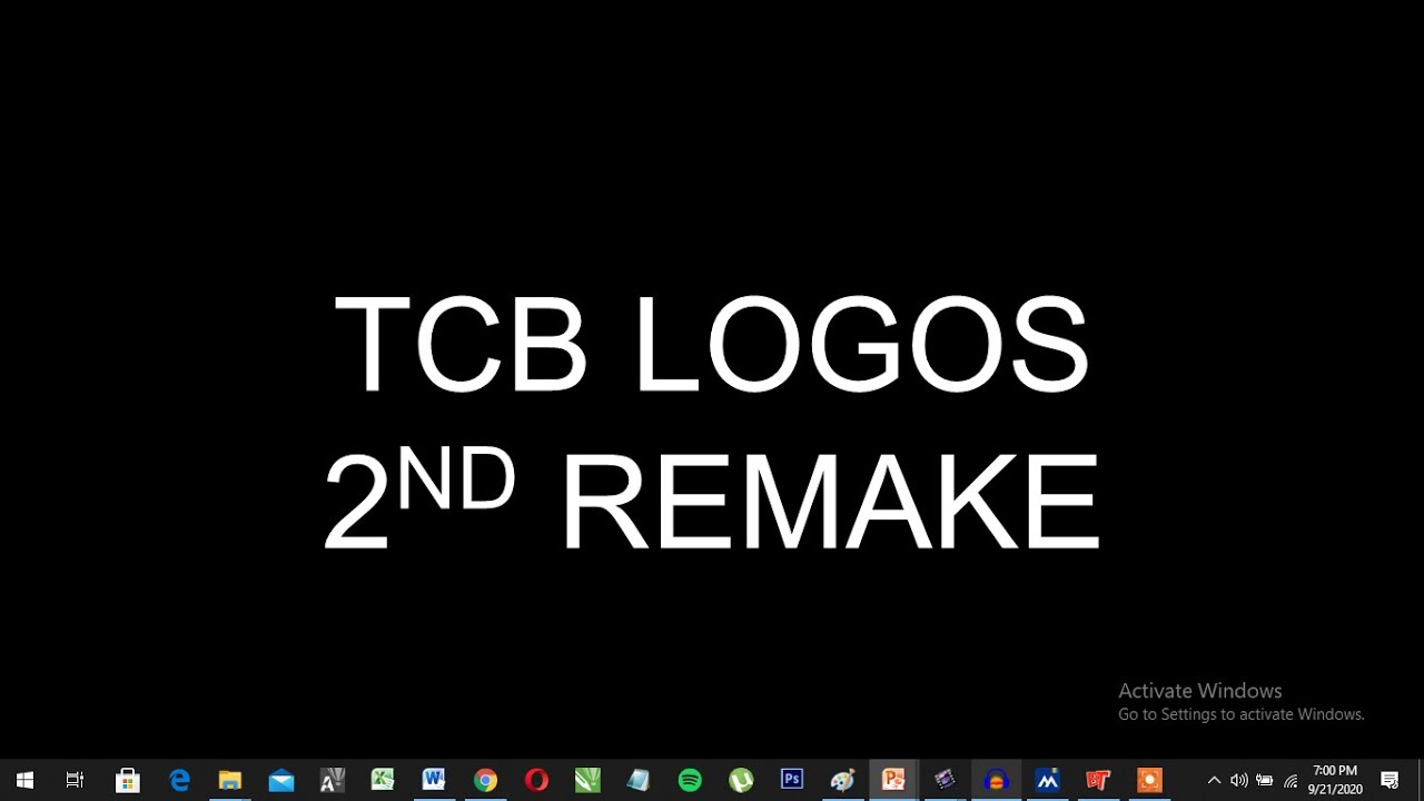 TCB Logos - 2nd Remake - YouTube