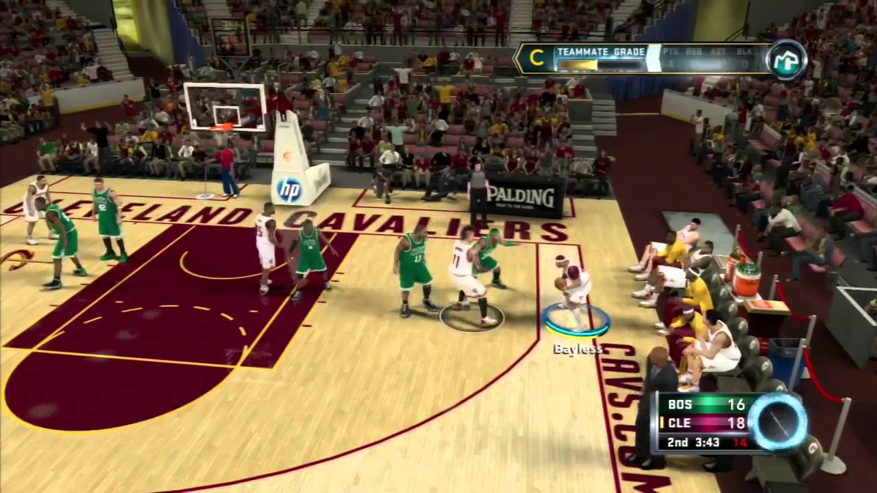 NBA 2k12 Cavaliers VS Celtics - YouTube