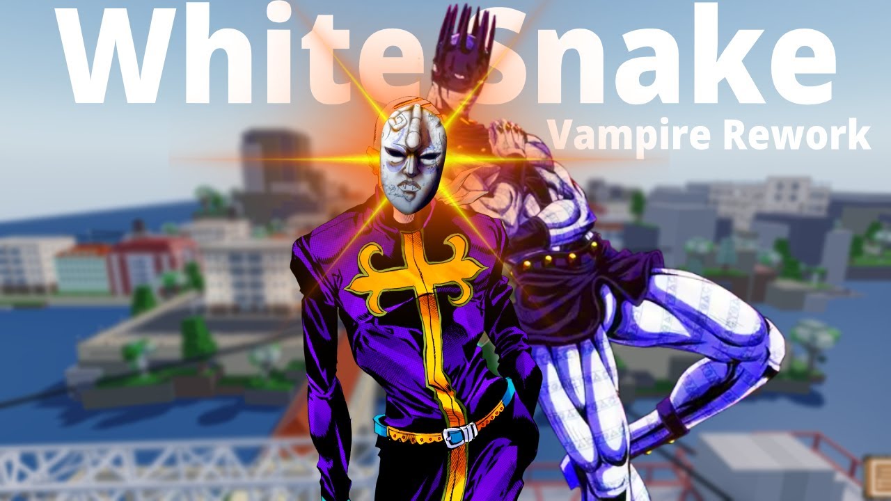 [YBA] White snake is strong with vampire rework. - YouTube