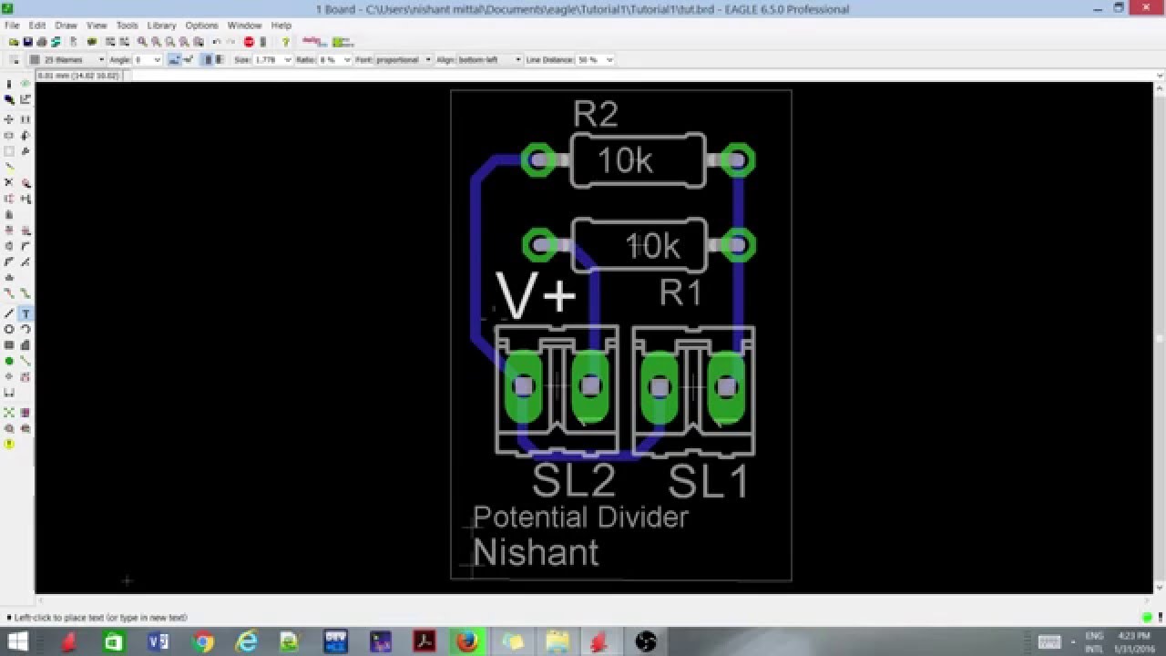 Eagle PCB Design Tutorial 4 - YouTube