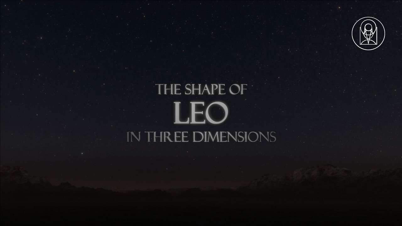 The Shape of Leo in Three Dimensions - YouTube