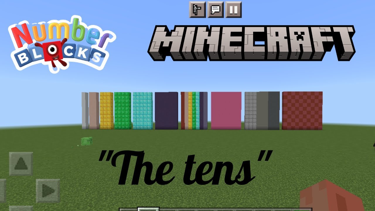 Numberblocks Minecraft 10 To 100 The Tens Numberblocks Song YouTube numberblocks-minecraft-10-to-100-the-tens-numberblocks-song-youtube