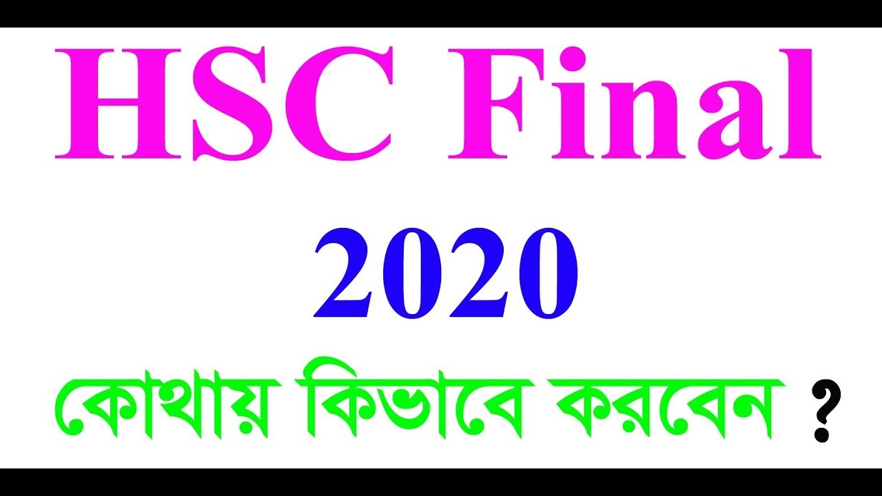 HSC Final 2020 - YouTube