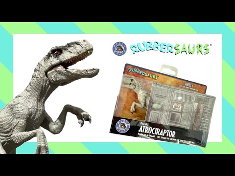 RubberSaurs ATROCIRAPTOR Variant 2 - Collectible rubber and plastic ...