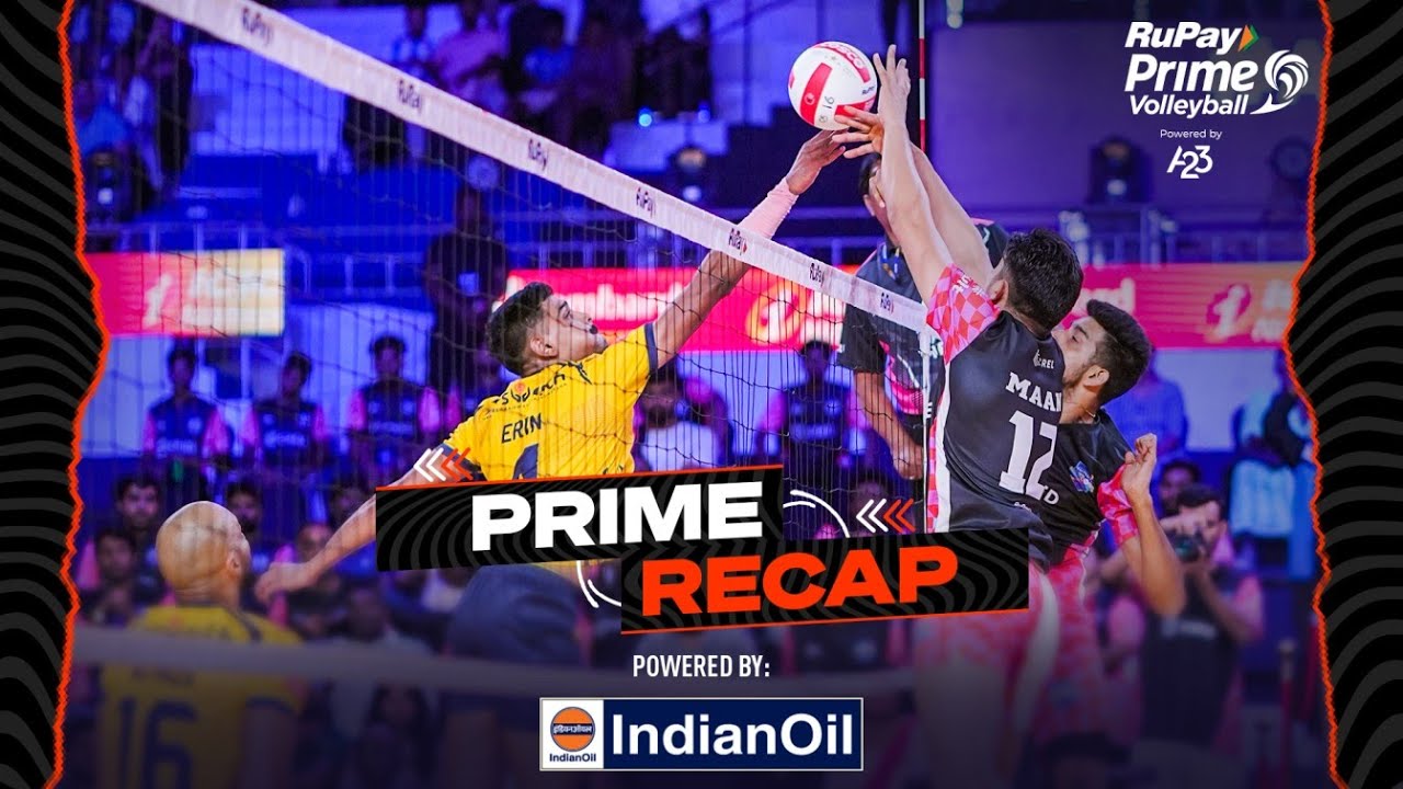 Match 16 | MM v KBS | Prime Recap Powered By Indian Oil | RuPay PVL ...