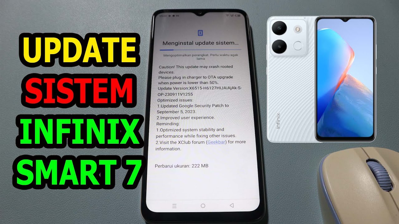 Cara Update Sistem Infinix Smart 7 Ke Versi Terbaru - YouTube