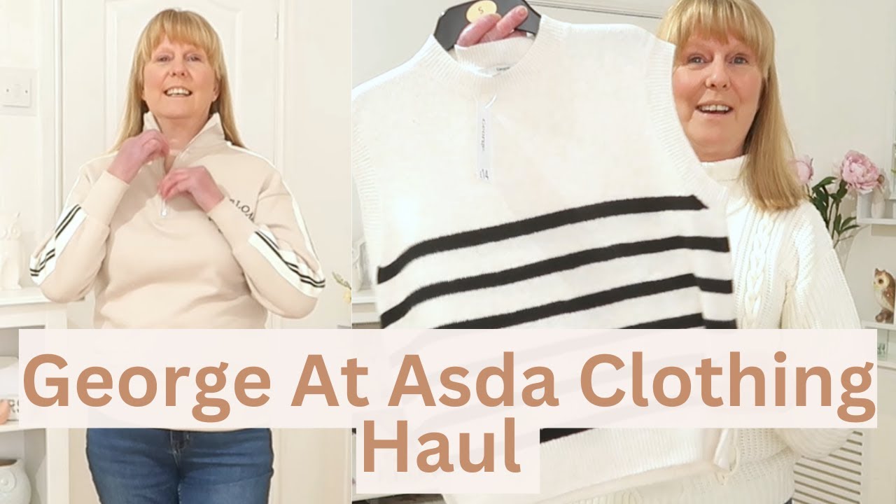 George At Asda Clothing Haul | Try-On - YouTube