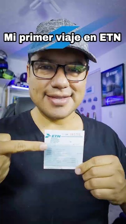 Recuerdo mi primer viaje en ETN - YouTube
