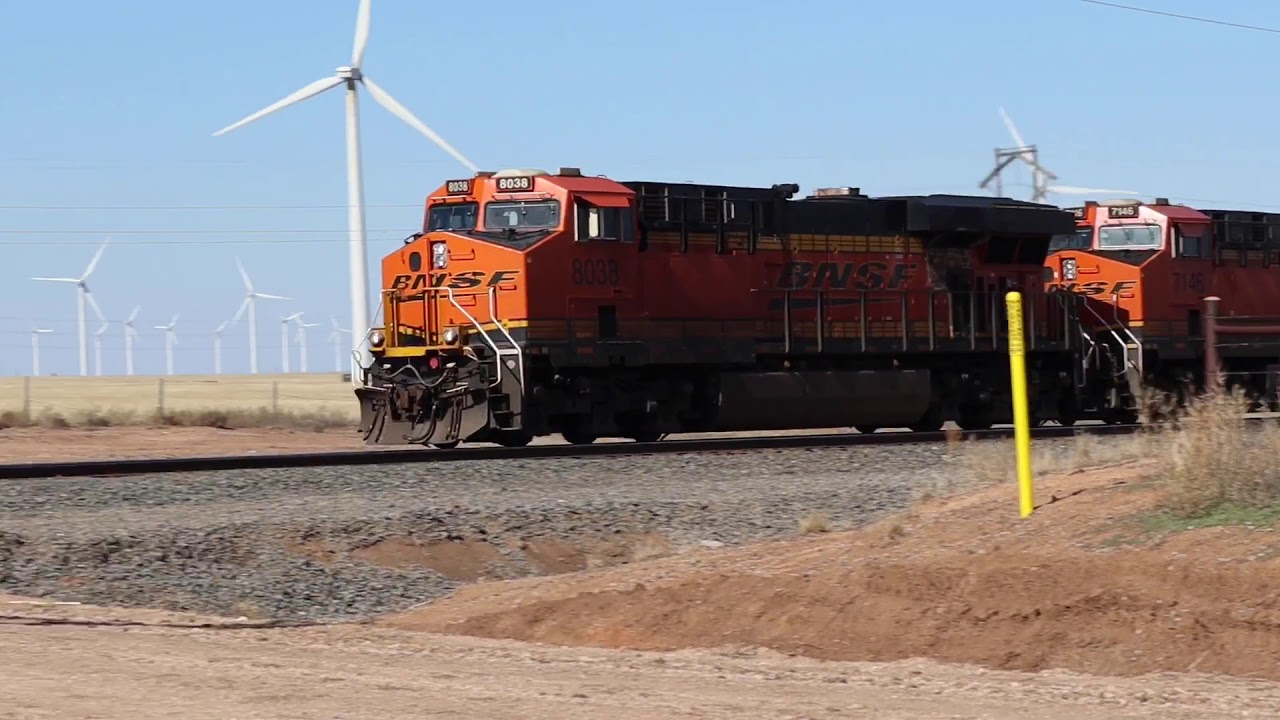 Railfanning the BNSF Transcon in Rural Texas: 3-20-2020 - YouTube