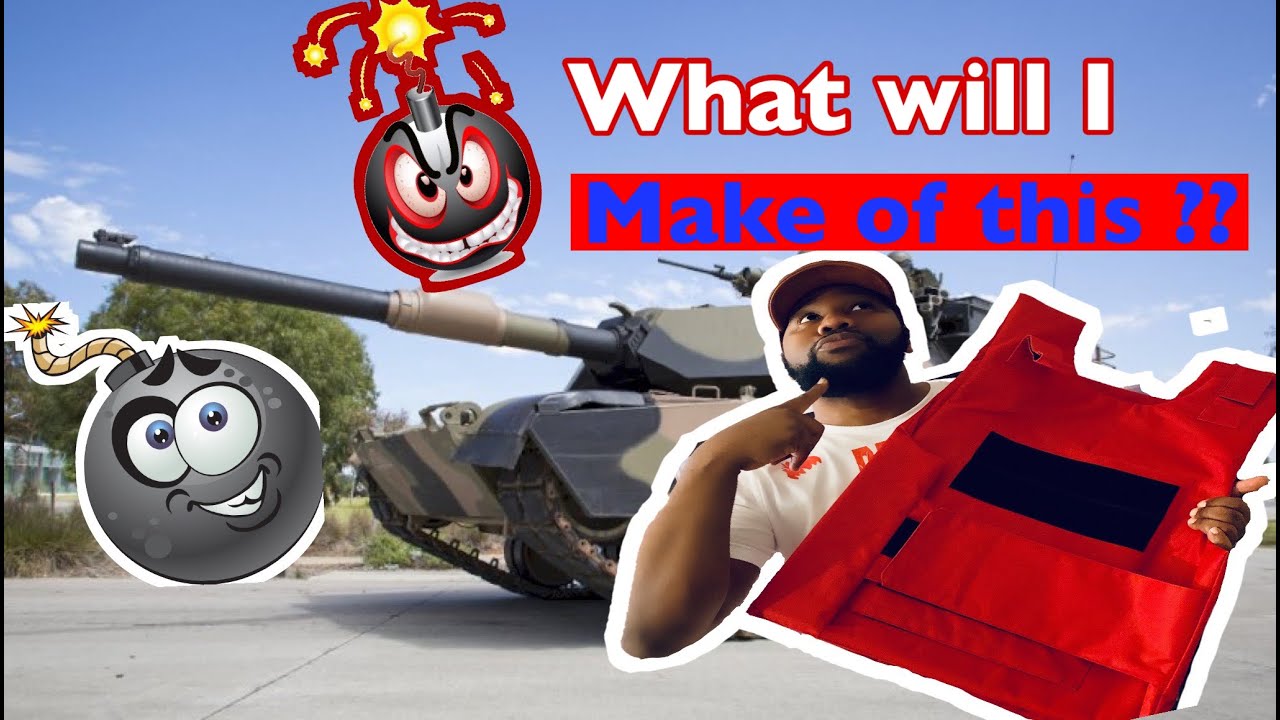 How to make a custom designer bulletproof vest- Tutorial (MUST WATCH ...