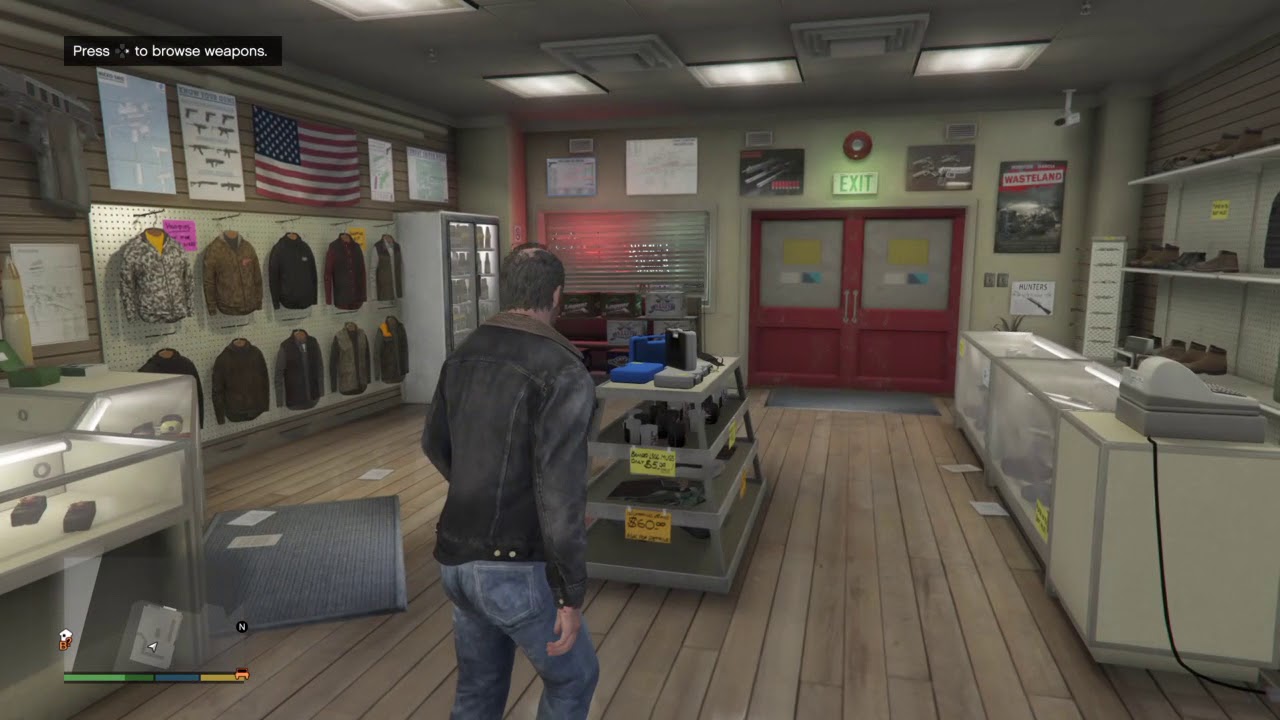 GTA V - Gun Shopping - YouTube