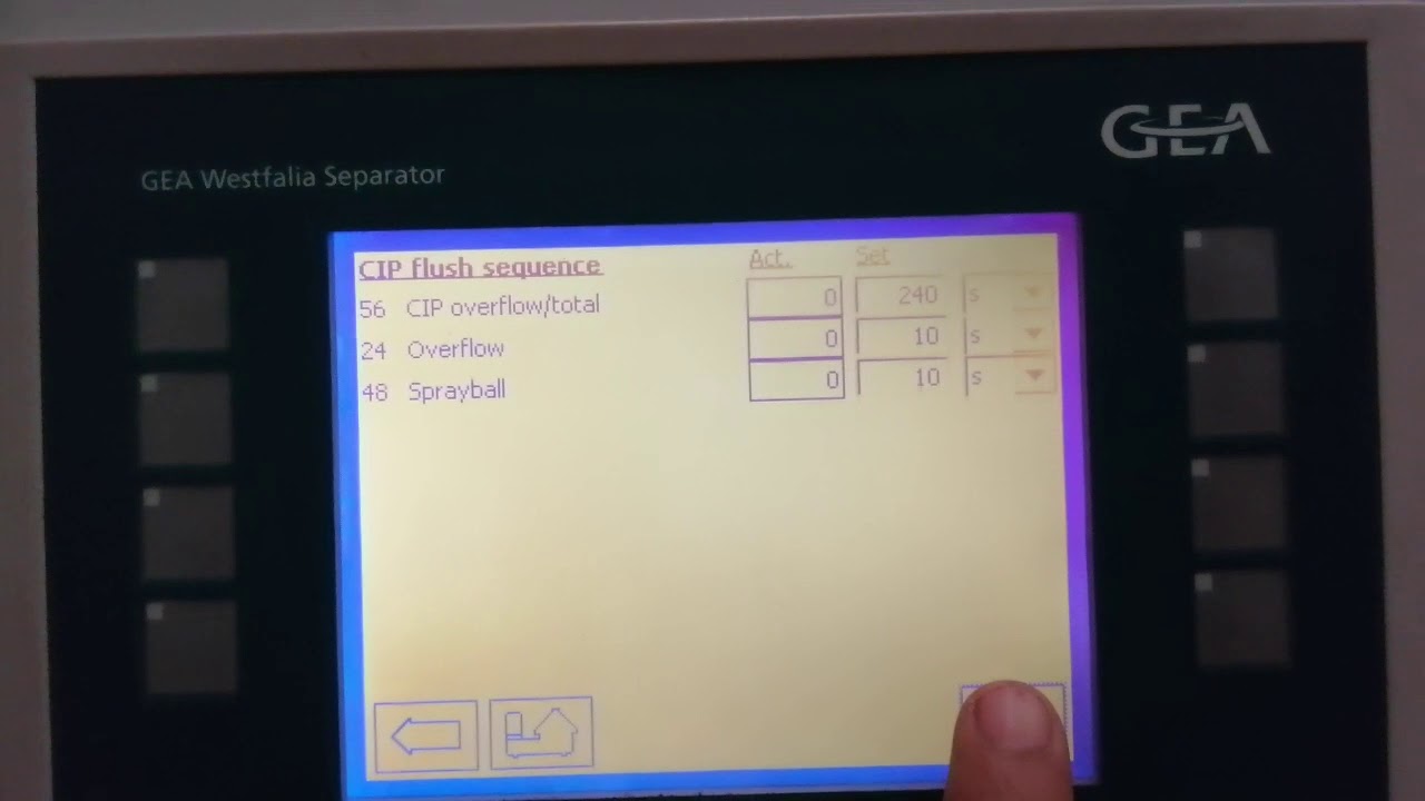 repair and calibrate GEA westfalia separator - YouTube