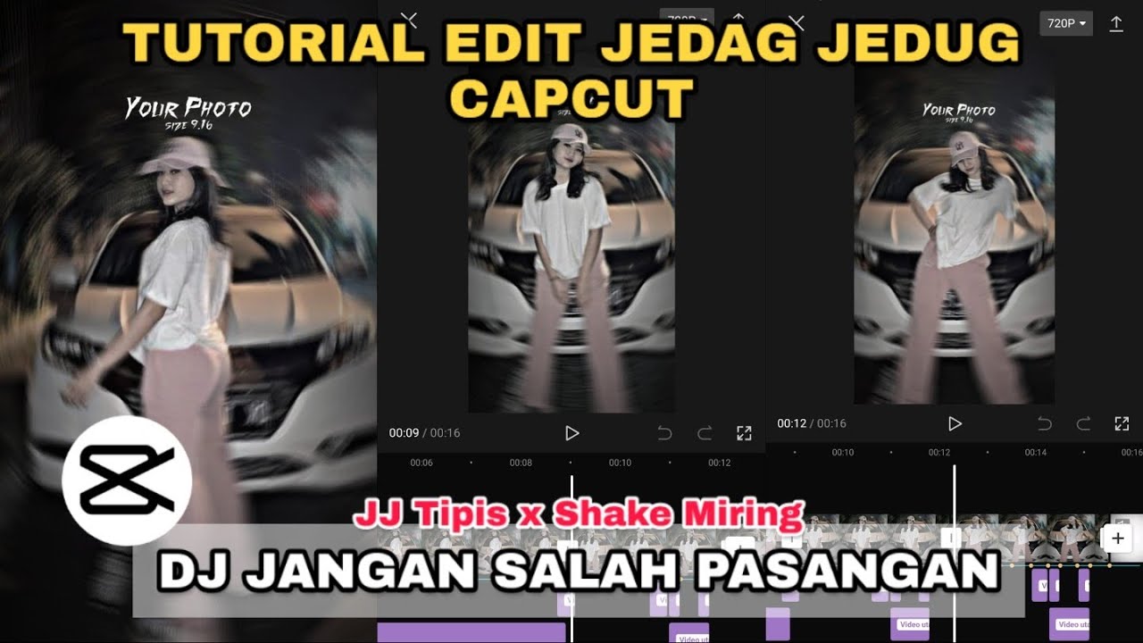 Tutorial Edit Jedag Jedug Capcut DJ JANGAN SALAH PASANGAN || JJ Tipis x Shake Miring - YouTube