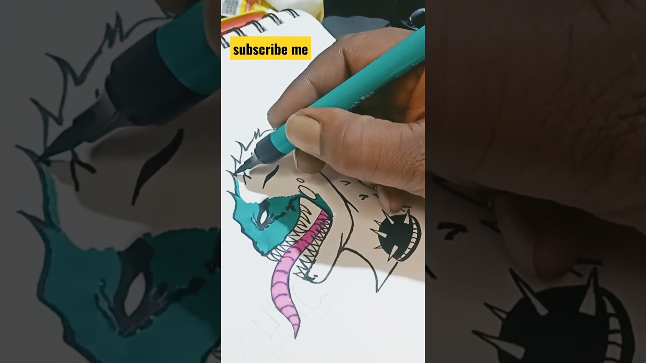 how to draw ZHC character #fortnite #shorts #foryou - YouTube