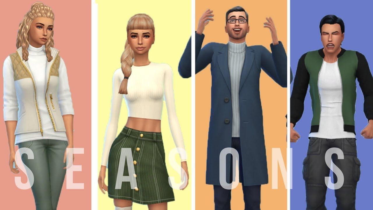 FIRST DAY OF FALL // The Sims 4: Seasons - Fall Part 1 - YouTube