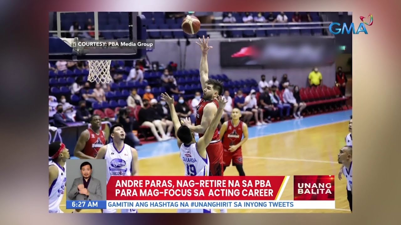 Andre Paras, nag-retire na sa PBA para mag-focus sa acting career | UB ...