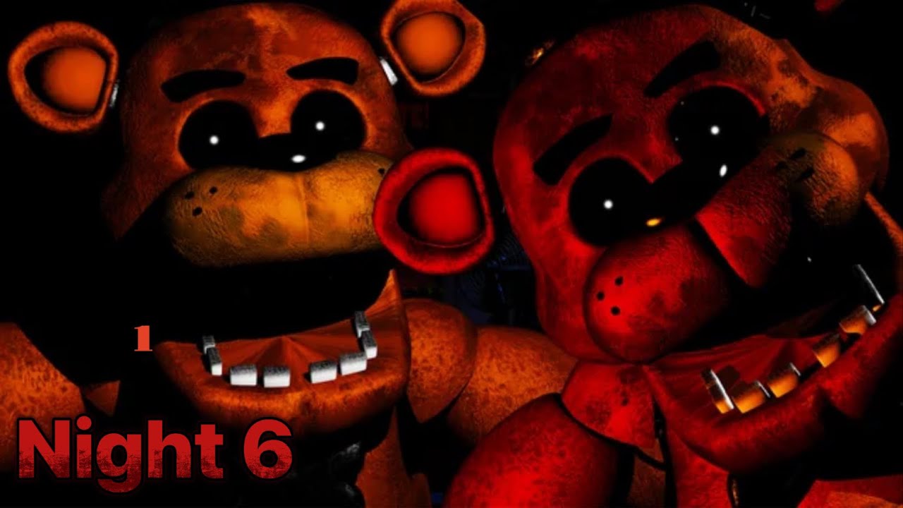 FNAF 1 | Night 6 | Horror | Survived+Secrets🐻. {PS5} - YouTube