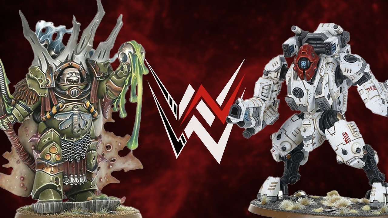 Death Guard Vs. Tau - YouTube