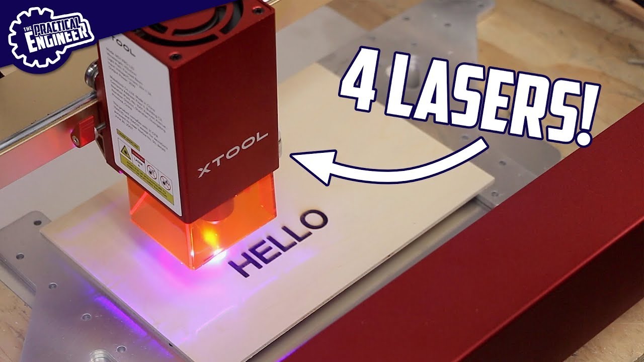 Dé Lasersnijder voor thuis? - Review: X-Tool D1 Pro 20 Watt! - YouTube