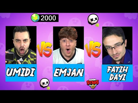 2000 ELMAS ÖDÜLLÜ EKİP TURNUVASI ! BRAWL STARS ! EMJAN ! DAYI !