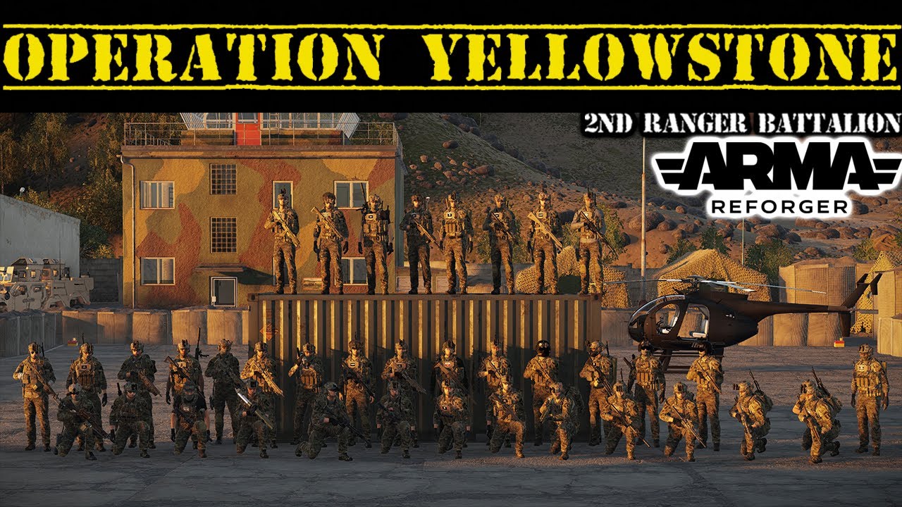 ARMA REFORGER - OPERATION YELLOWSTONE - KUNAR PROVINCE (2nd RANGER ...