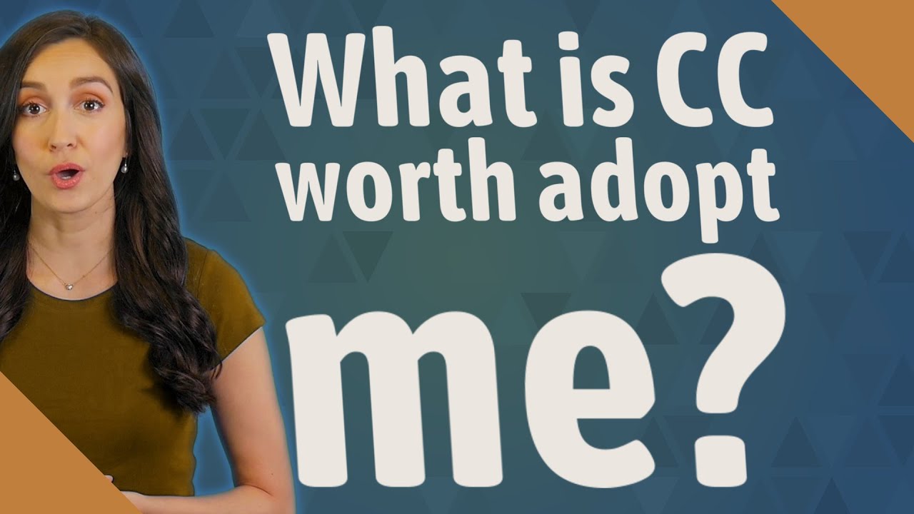 What is CC worth adopt me? - YouTube