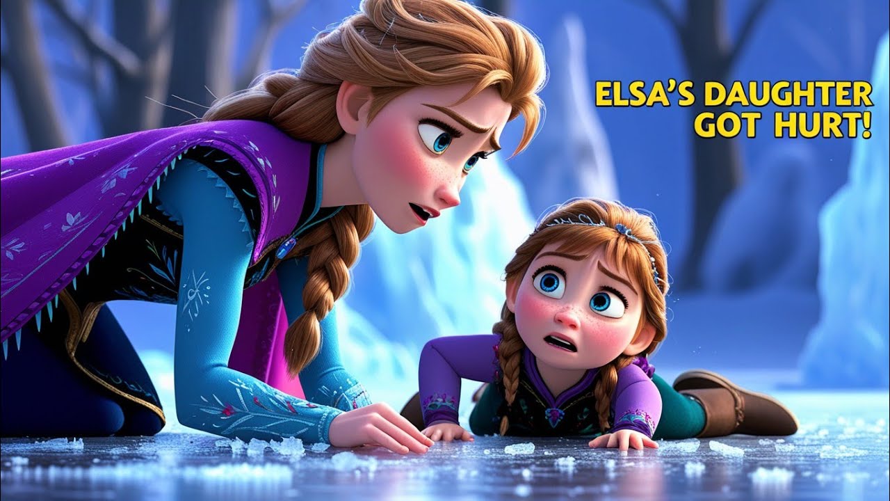 Frozen 4: Elsa’s Daughter Fell on Ice and Got Hurt ️ Emotional Disney ...