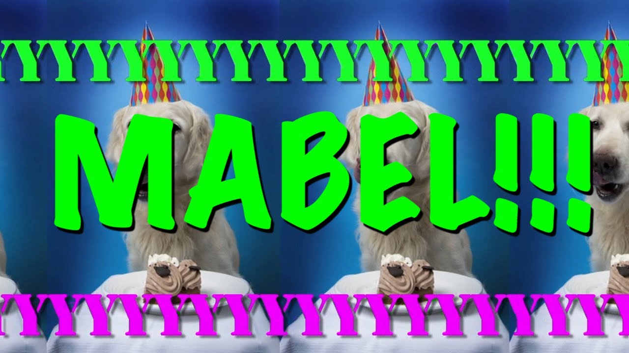 HAPPY BIRTHDAY MABEL! - EPIC Happy Birthday Song - YouTube