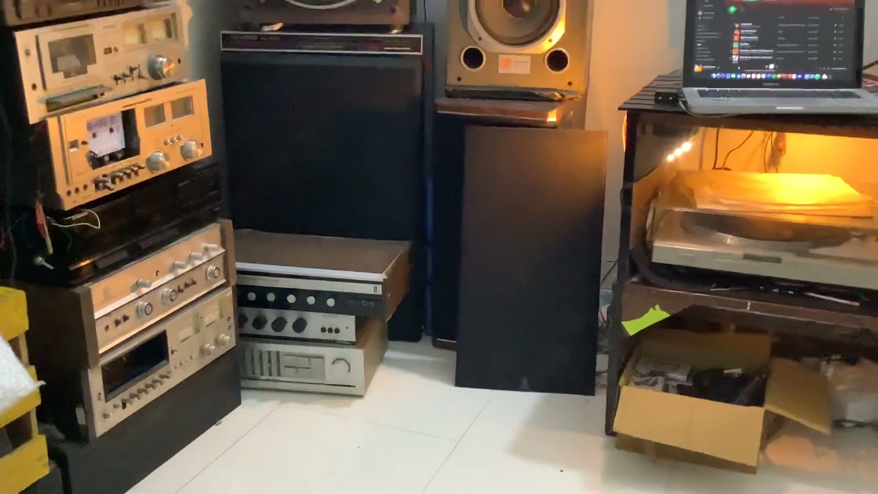 Sonodyne sr770 with sony ta f30 vintage amplifier - YouTube