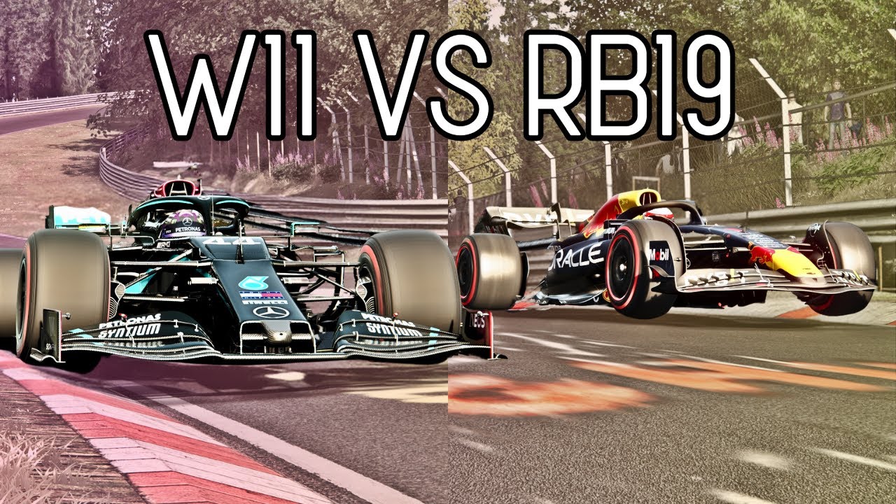 W11 VS RB19 | من الاسرع في حلبة نوربورغرينغ - YouTube