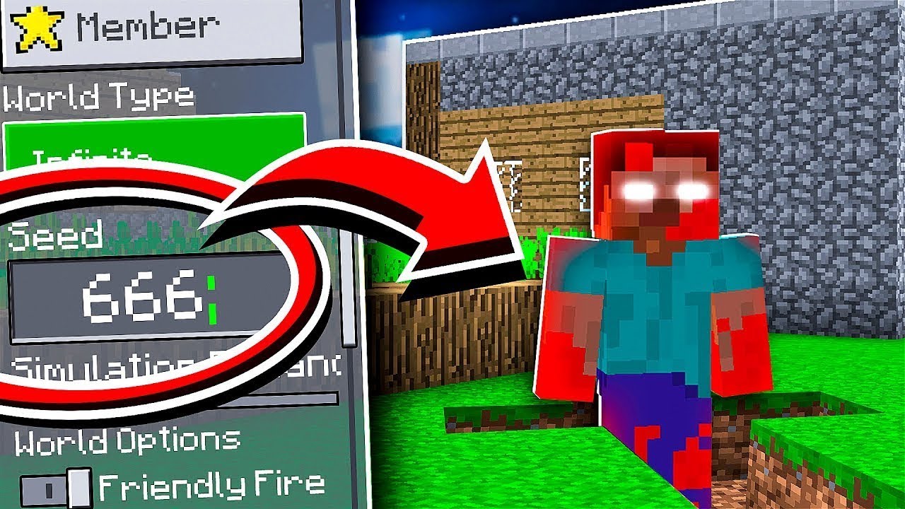 MINECRAFT 666 seed 30 days survive challenge 😎 - YouTube