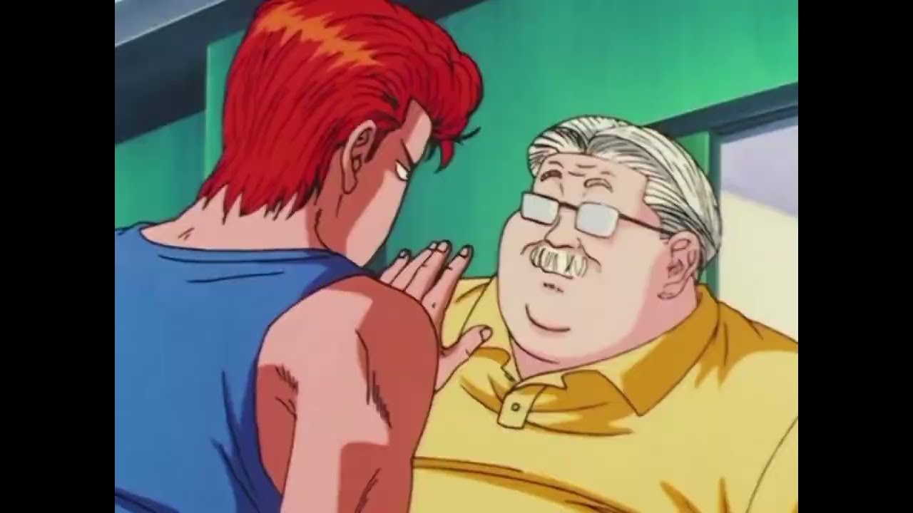 unang pagkikita ni coach anzai at sakuragi - YouTube